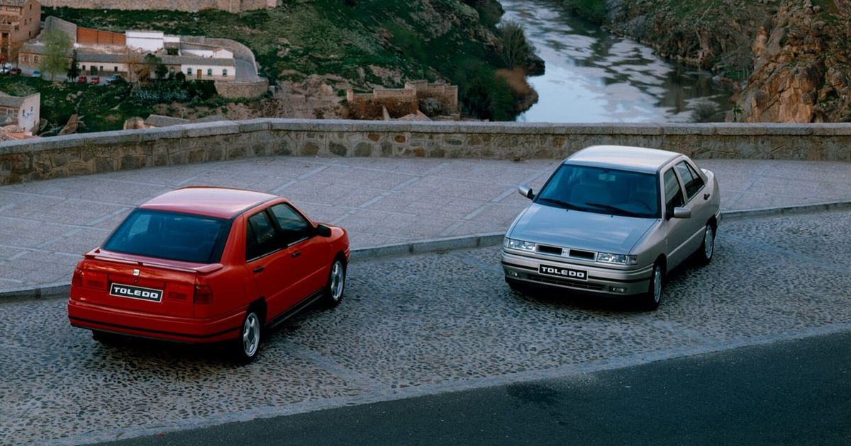 Povijest marke SEAT – 1990-e godine, Volkswagen koncern, SEAT Toledo | SEAT